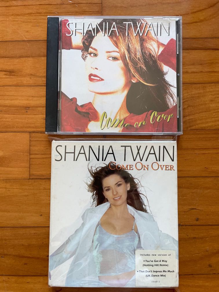 Shania Twain Come On Over CD, Hobbies & Toys, Music & Media, CDs & DVDs ...