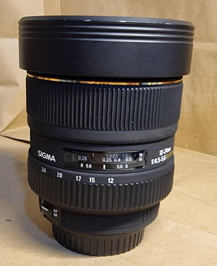 Sigma wide angle EF mount , 12-24mm f4.5-5.6, Photography, Lens & Kits ...