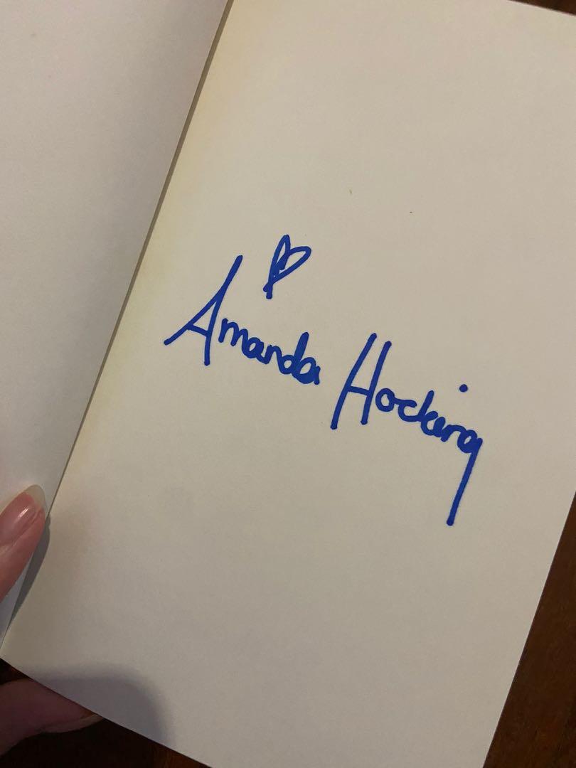 SIGNED COPY Lullaby by Amanda Hocking, Hobbies & Toys, Books ...