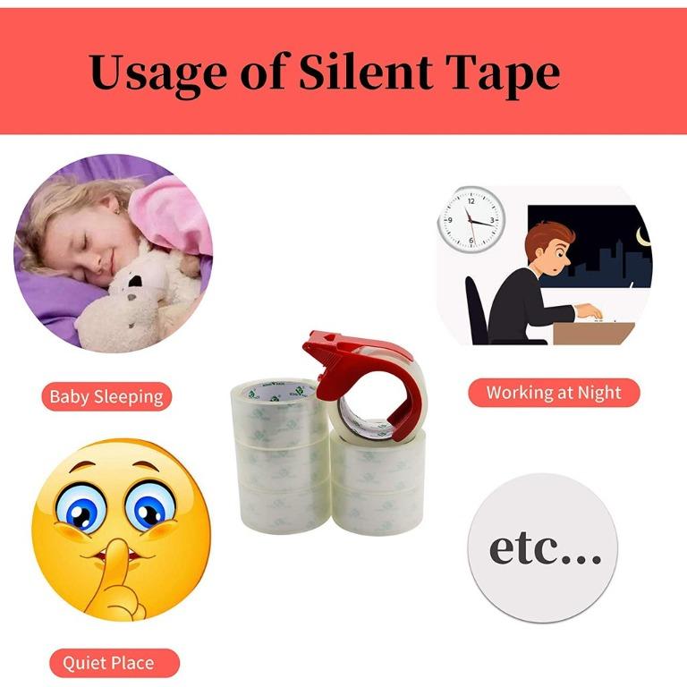 Silent Adhesive Tape / No Noise OPP Tape / Carton Box / Packaging ...