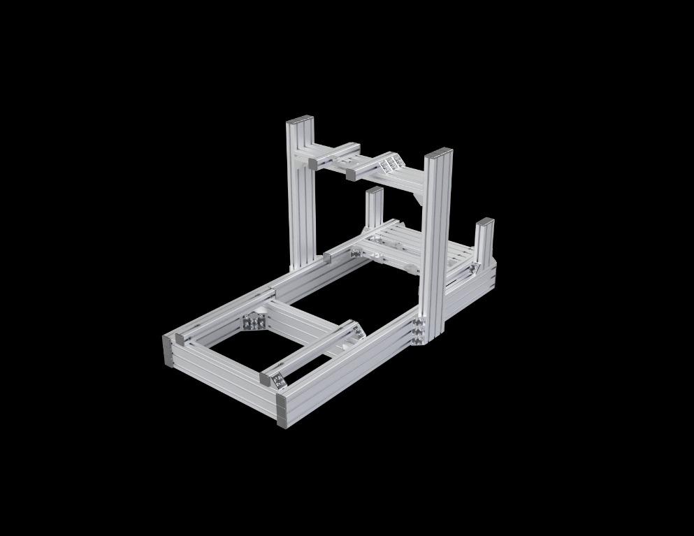 sim rig | alu sim rig | 8020 rig- 4080/40120/40160 profiles, Video ...