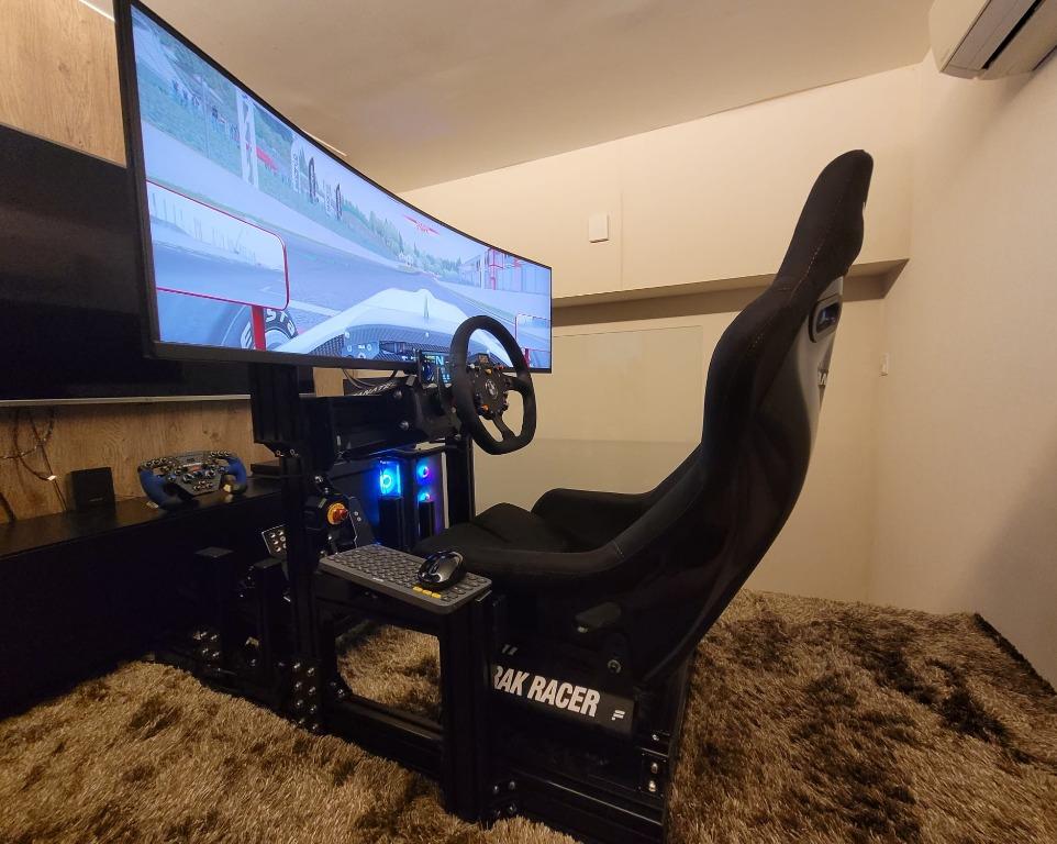 sim rig | alu sim rig | 8020 rig- 4080/40120/40160 profiles, Video ...