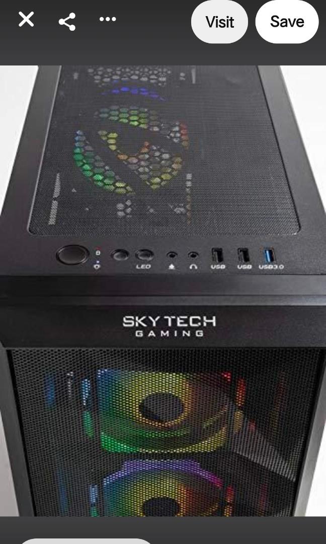 Skytech Chronos Gaming Pc Desktop, Computers & Tech, Desktops on Carousell