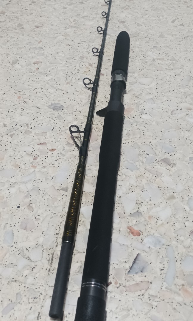 Smith wgj offshore bottom jigging fishing rod, Sports Equipment ...