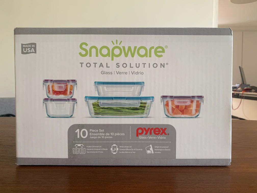 Snapware Pyrex Glass Kitchen containers, Furniture & Home Living ...