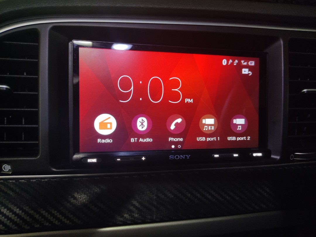 Sony AX5500 Headunit Android Auto/ carplay, Car Accessories ...