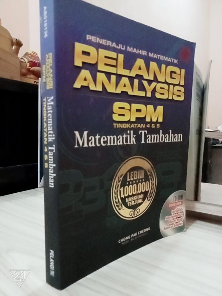 SPM MATEMATIK TAMBAHAN Pelangi Analysis, Hobbies & Toys, Books ...