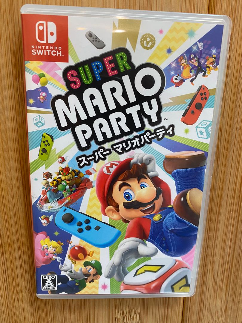 Super mario party game (switch), 電子遊戲, 電子遊戲, Nintendo 任天堂 - Carousell
