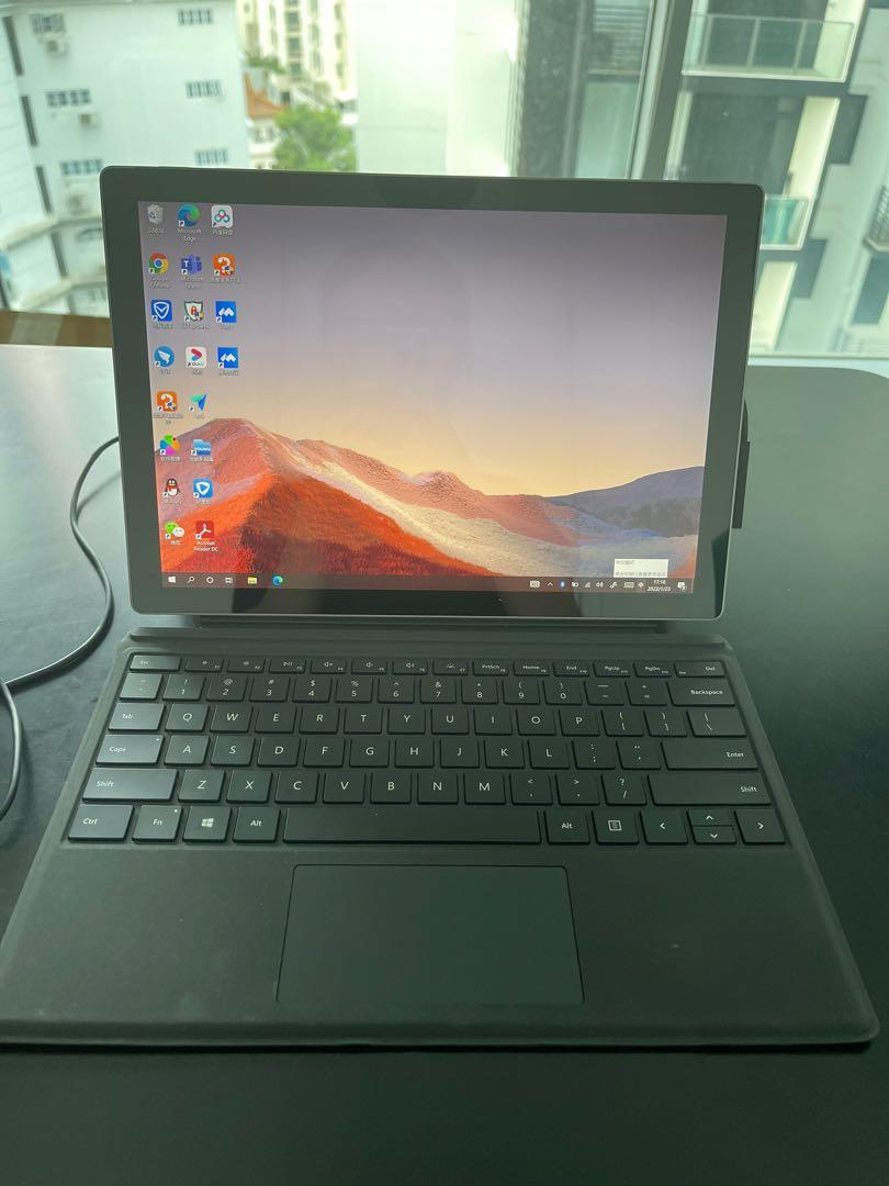 Surface Pro 7 Model 1866 i5 with Bluetooth Keyboard, Computers & Tech ...
