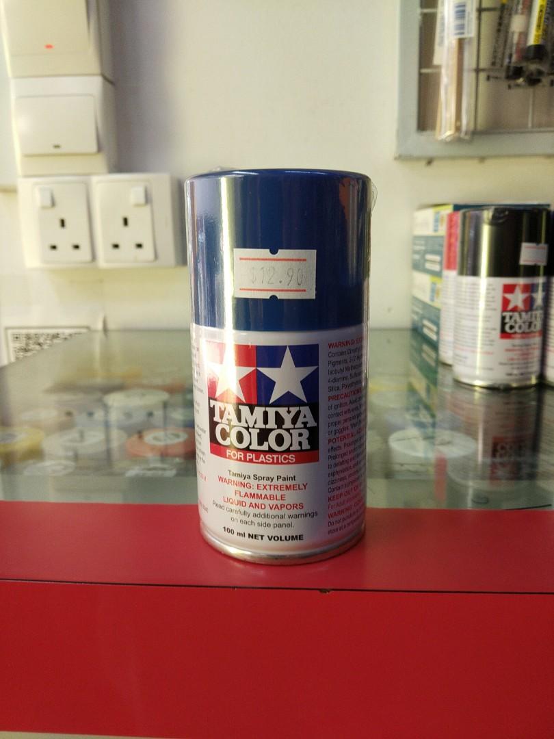 Tamiya TS-15 Blue Spray Paint For Plastic, Hobbies & Toys, Stationery ...