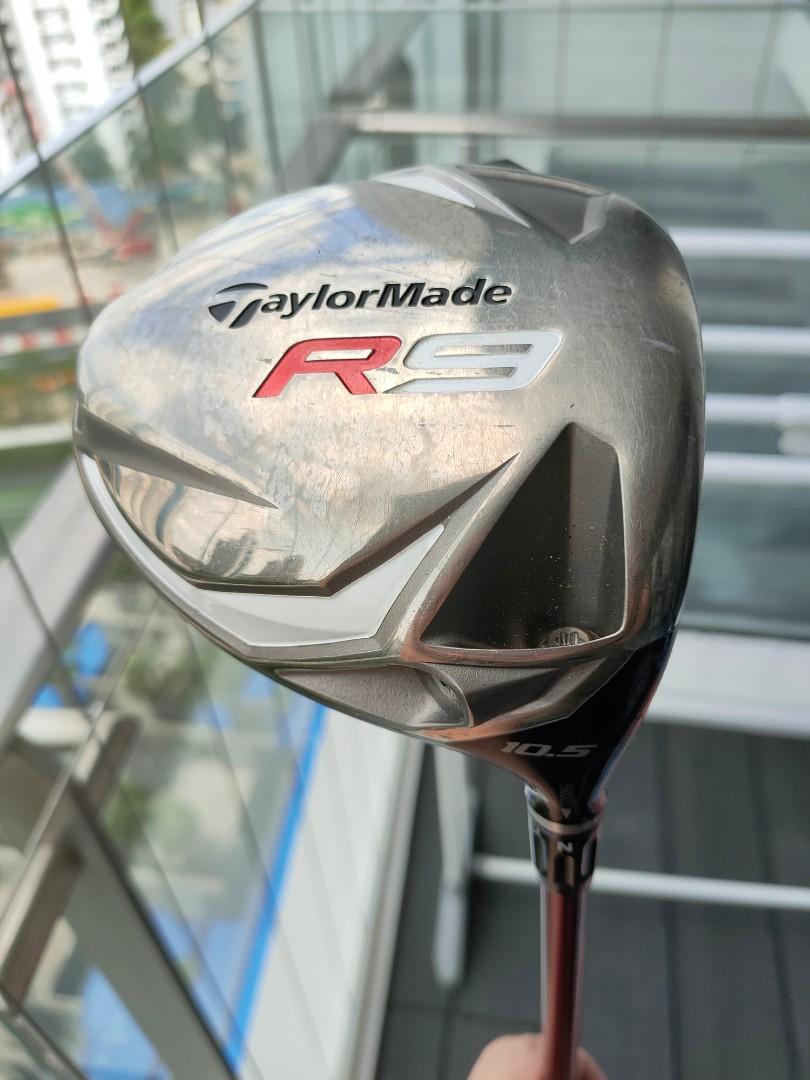 Taylor Made R9 driver 10.5 S shaft, Sports Equipment, Sports & Games ...