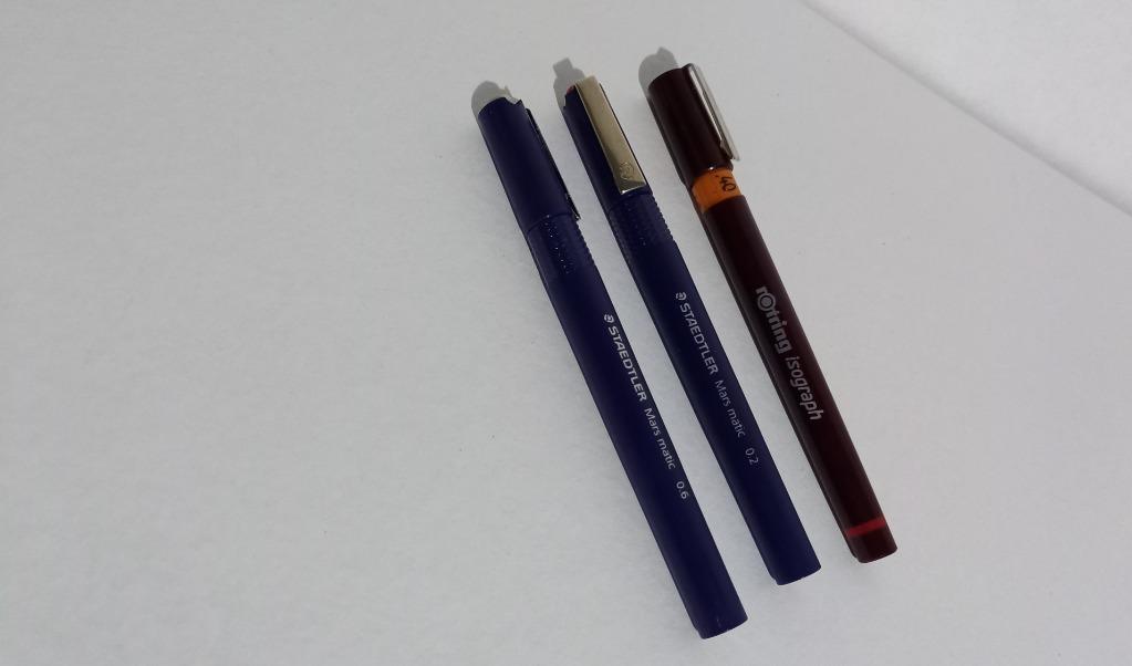 Technical pen, Hobbies & Toys, Stationary & Craft, Stationery & School ...