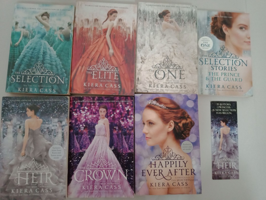 The Selection Series by Kiera Cass - Complete 7 Books Set Bundle with ...