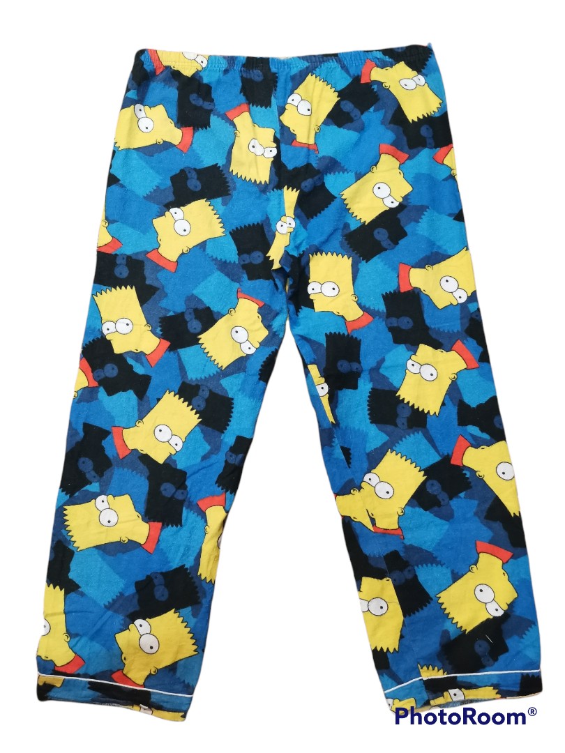 The Simpsons pants, Men's Fashion, Bottoms, Trousers on Carousell