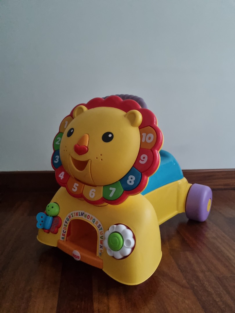 Toddler lion ride on, Babies & Kids, Infant Playtime on Carousell