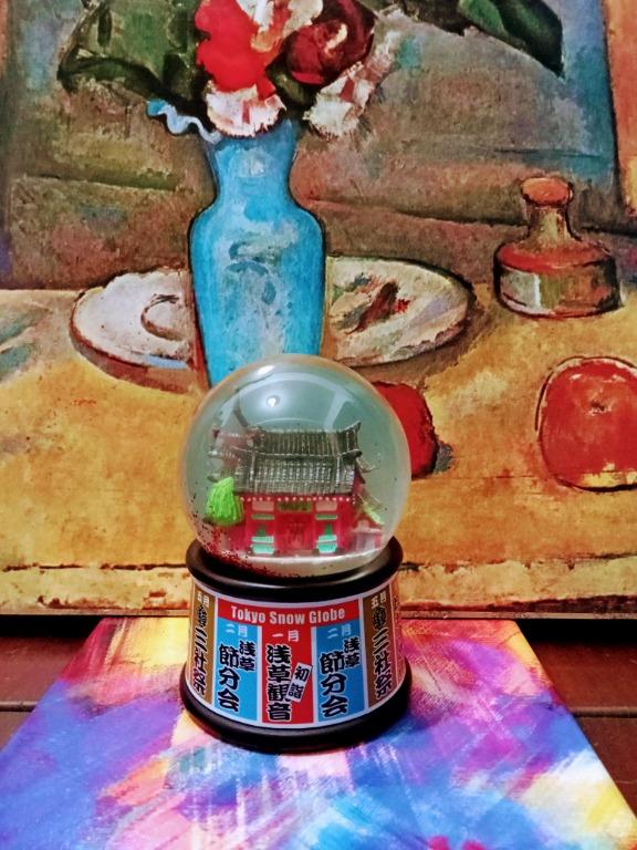 TOKYO SNOW GLOBE WITH JAPANESE TEMPLE DESIGN, Furniture & Home Living ...