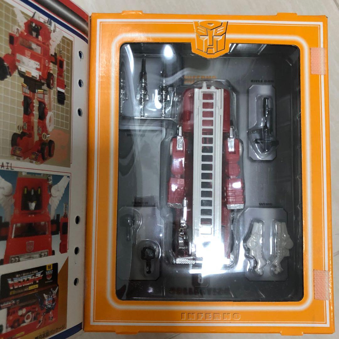 Transformers G1 Book Box Collection Inferno Number 8, Hobbies & Toys ...