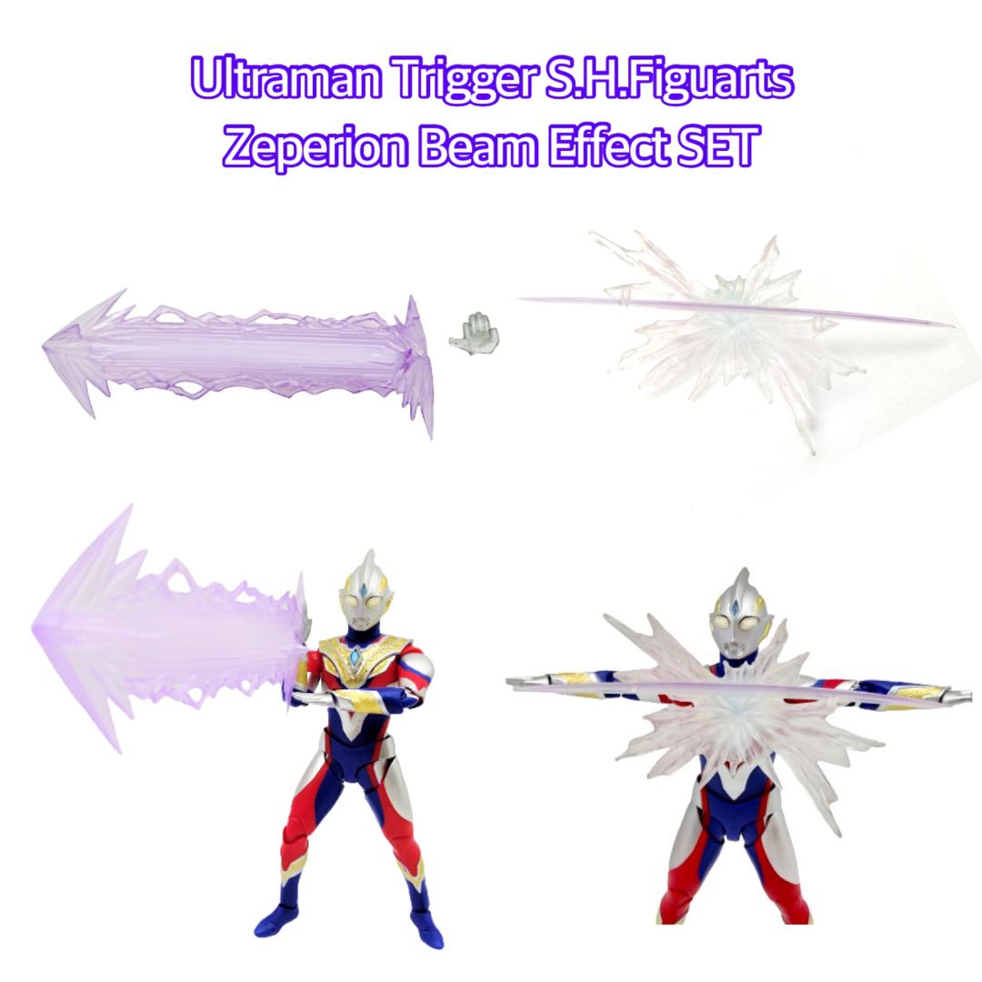 Ultraman Trigger S.H.Figuarts Custom Upgrade Effect Parts SHF Zeperion ...