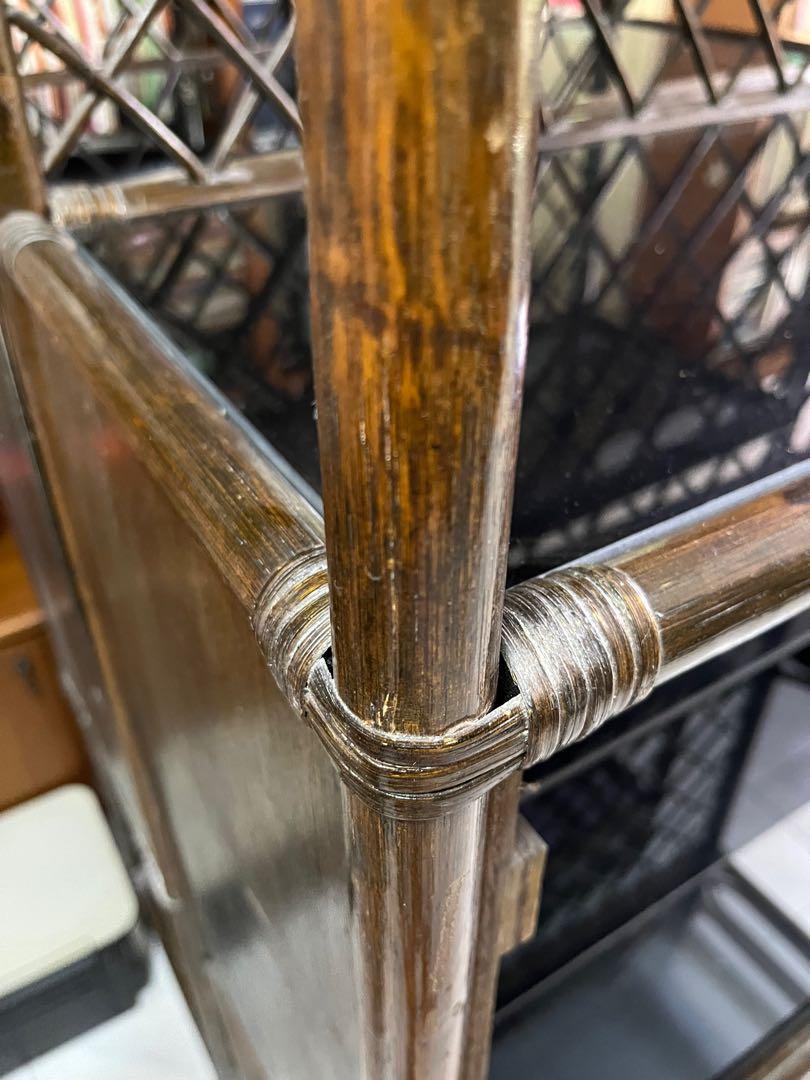 Vintage Rattan Cane Shelves, Furniture & Home Living, Furniture ...