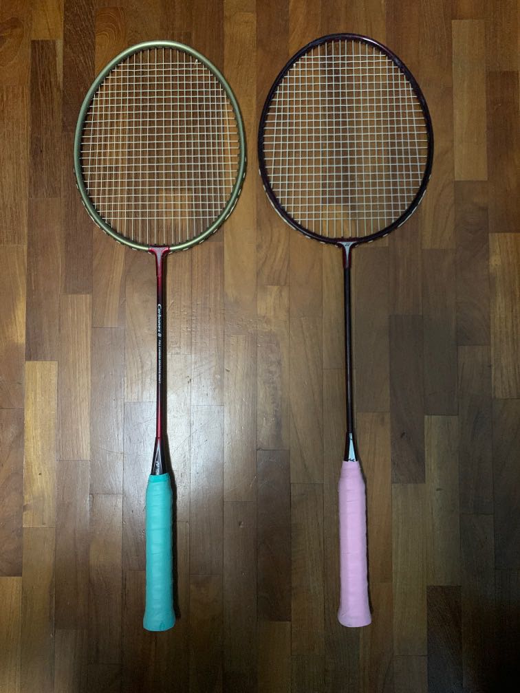 Yonex carbonex rackets Vintage(ish), Sports Equipment, Sports & Games ...