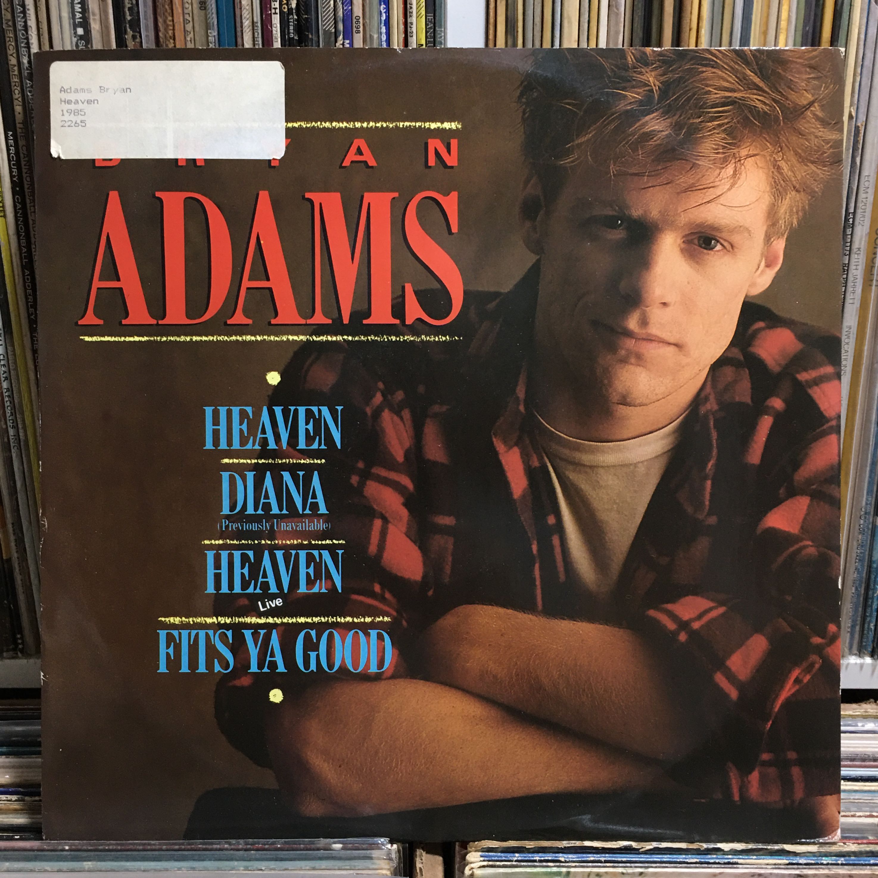 Bryan Adams Heaven 1985 Uk Original Hobbies And Toys Music And Media Vinyls On Carousell