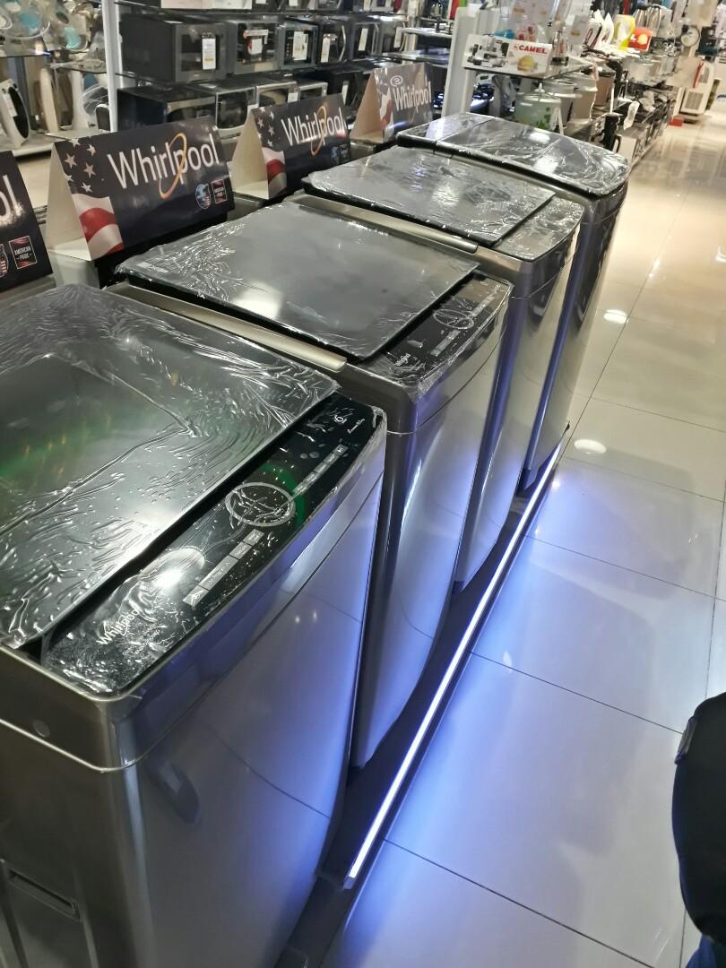 Whirlpool Inverter Washing Machine Top Load, TV & Home Appliances ...