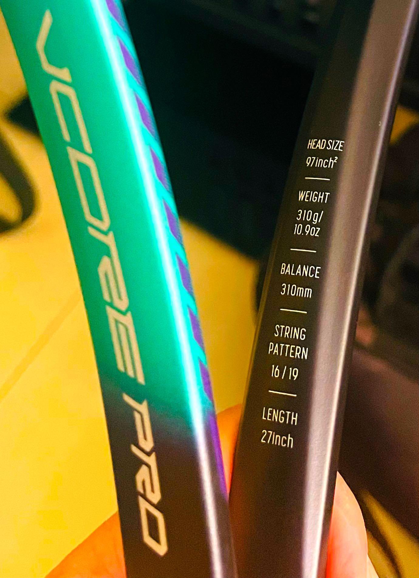 Yonex Vcore 97 Pro 2021 Model, Sports Equipment, Sports & Games, Racket ...