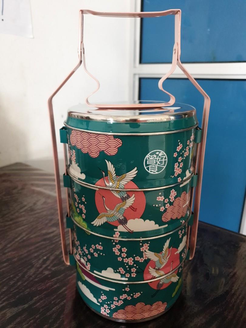 4 tier Tingkat Container, Furniture & Home Living, Kitchenware ...