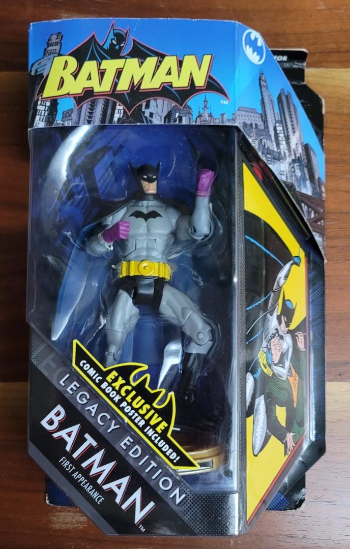 6“Batman （first apperance） Legacy Edition with Comic book poster, 興趣及遊戲 ...