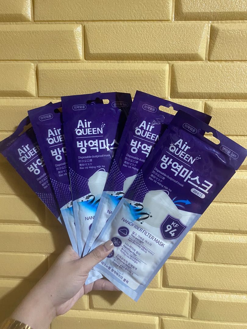 Air Queen Nano Fiber Face Mask, Beauty & Personal Care, Face, Face Care ...