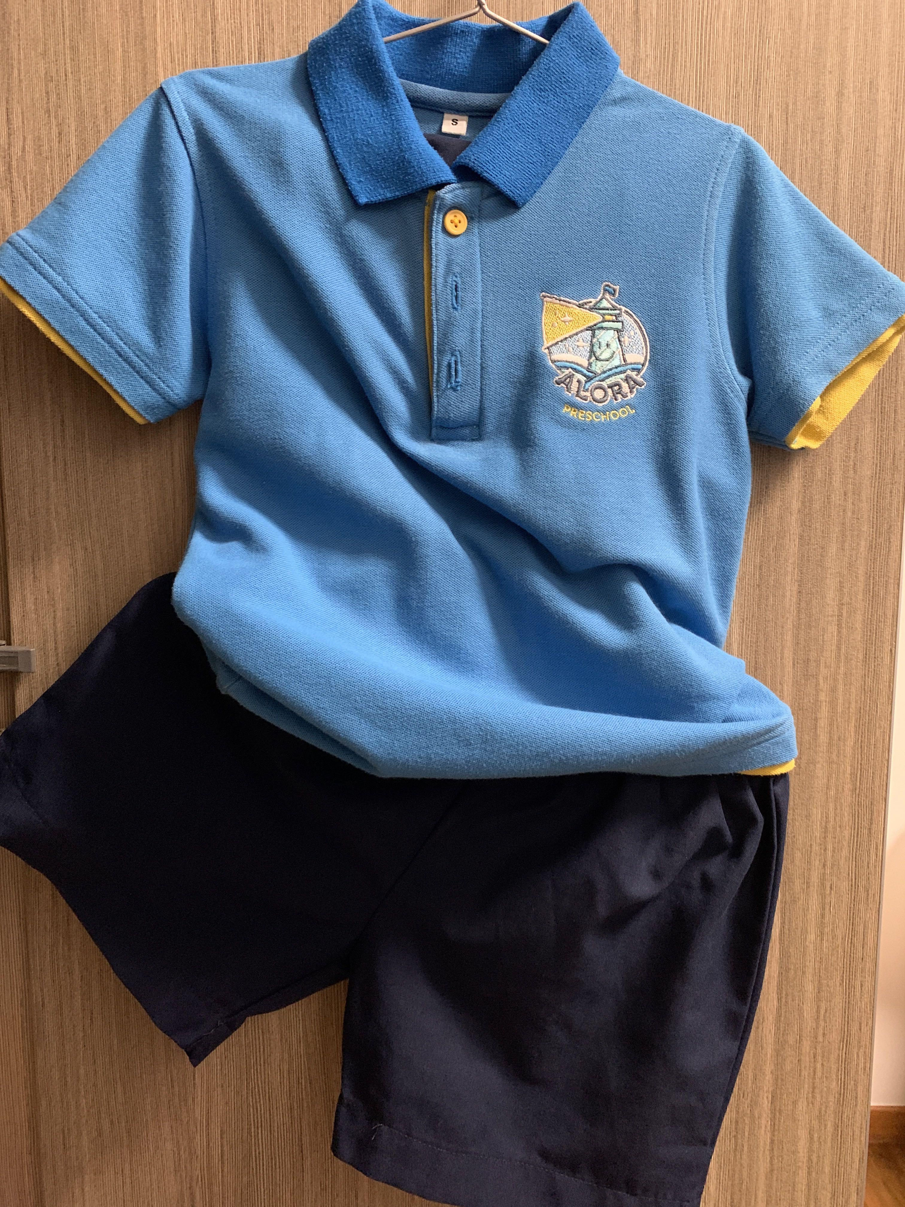 Alora Preschool uniform dress and PE set, Babies & Kids, Babies & Kids ...