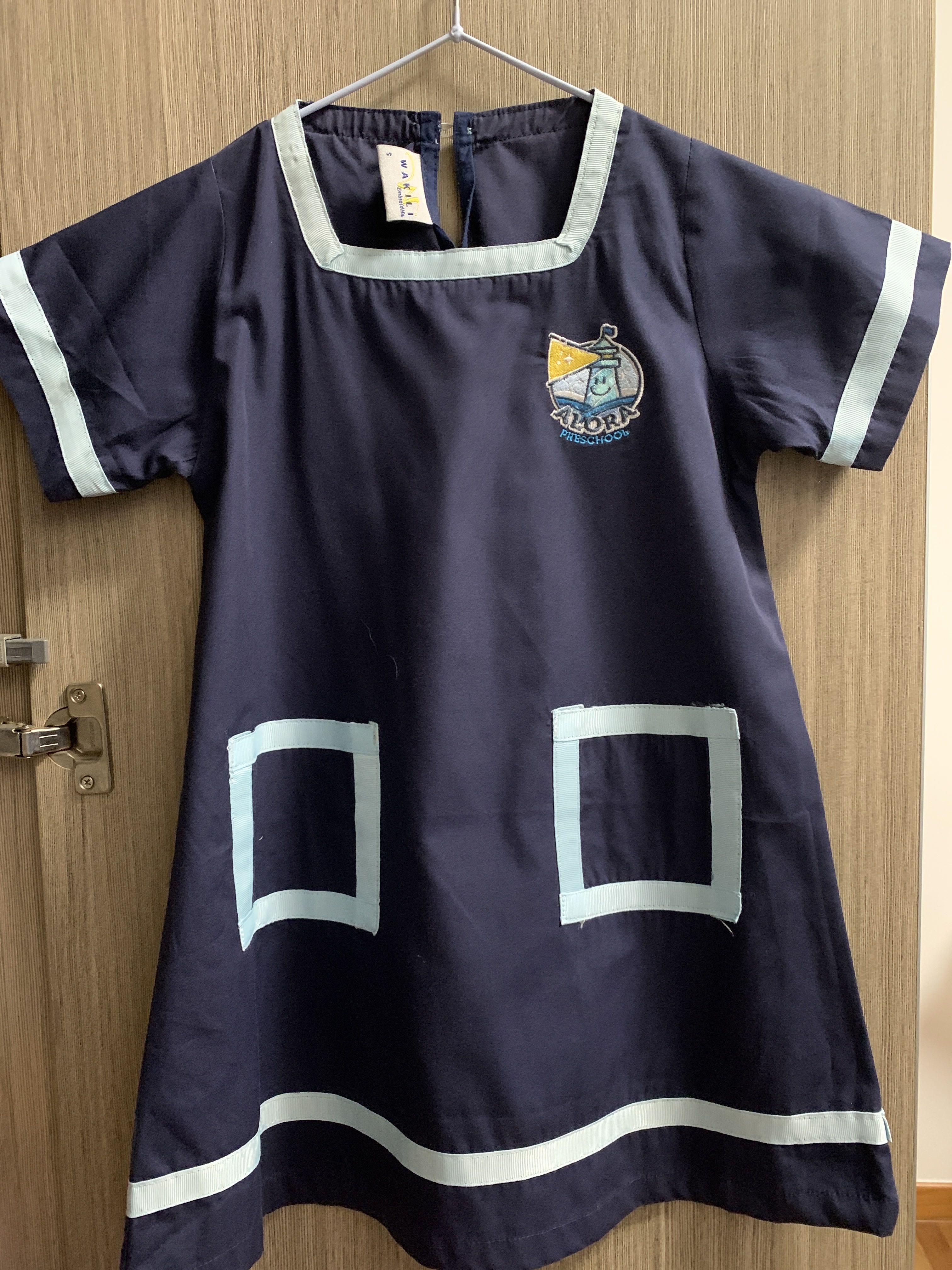 Alora Preschool uniform dress and PE set, Babies & Kids, Babies & Kids ...
