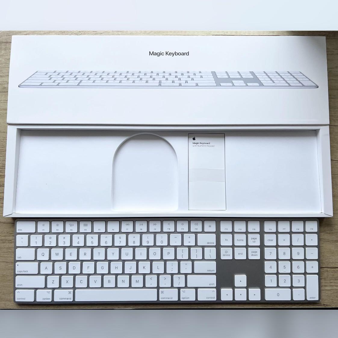 Apple Magic Keyboard with Numeric Keypad Model A1843, Computers & Tech ...