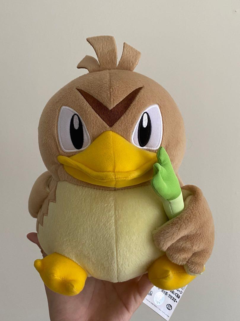 Authentic Japan Pokemon farfetch’d plush, Hobbies & Toys, Toys & Games on Carousell