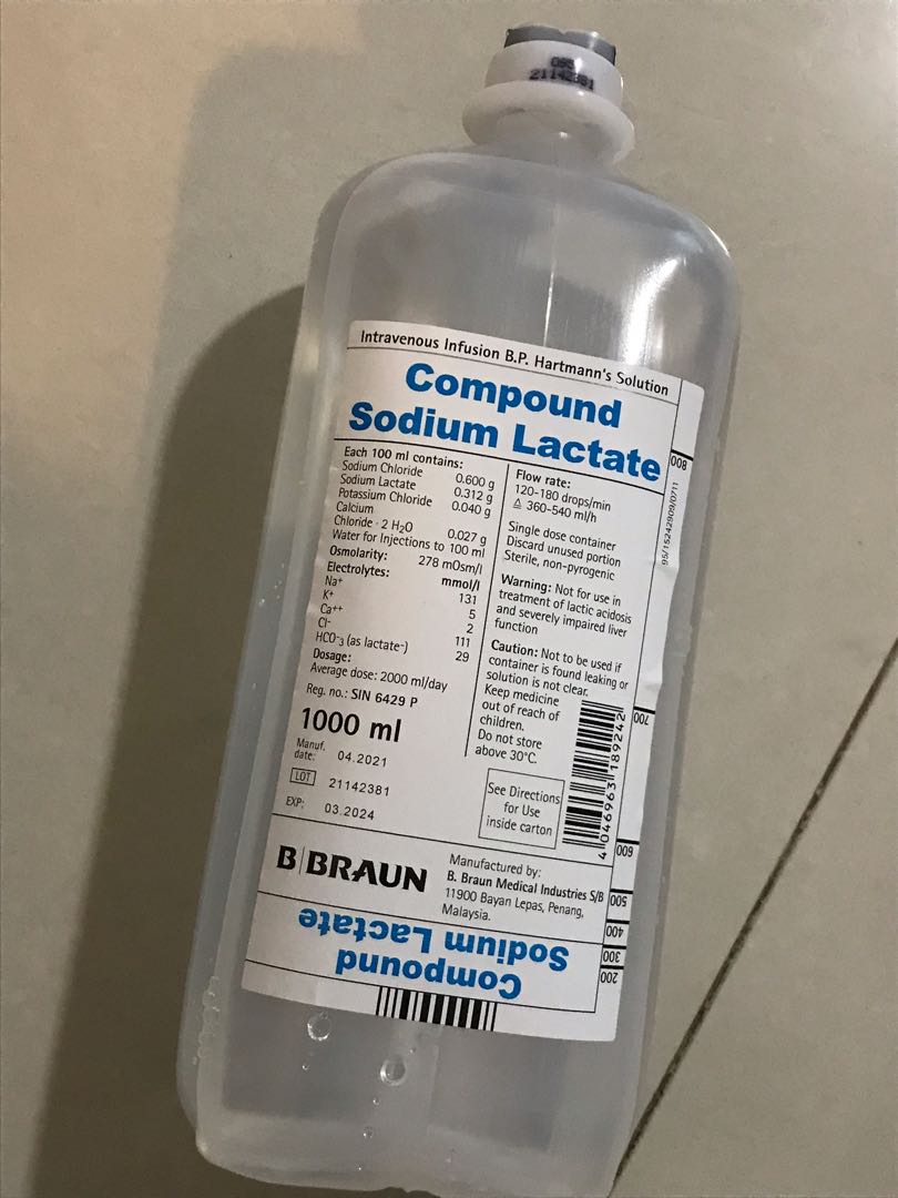 Subcutaneous fluid (cat) 1000ml, Pet Supplies, Health & Grooming on ...