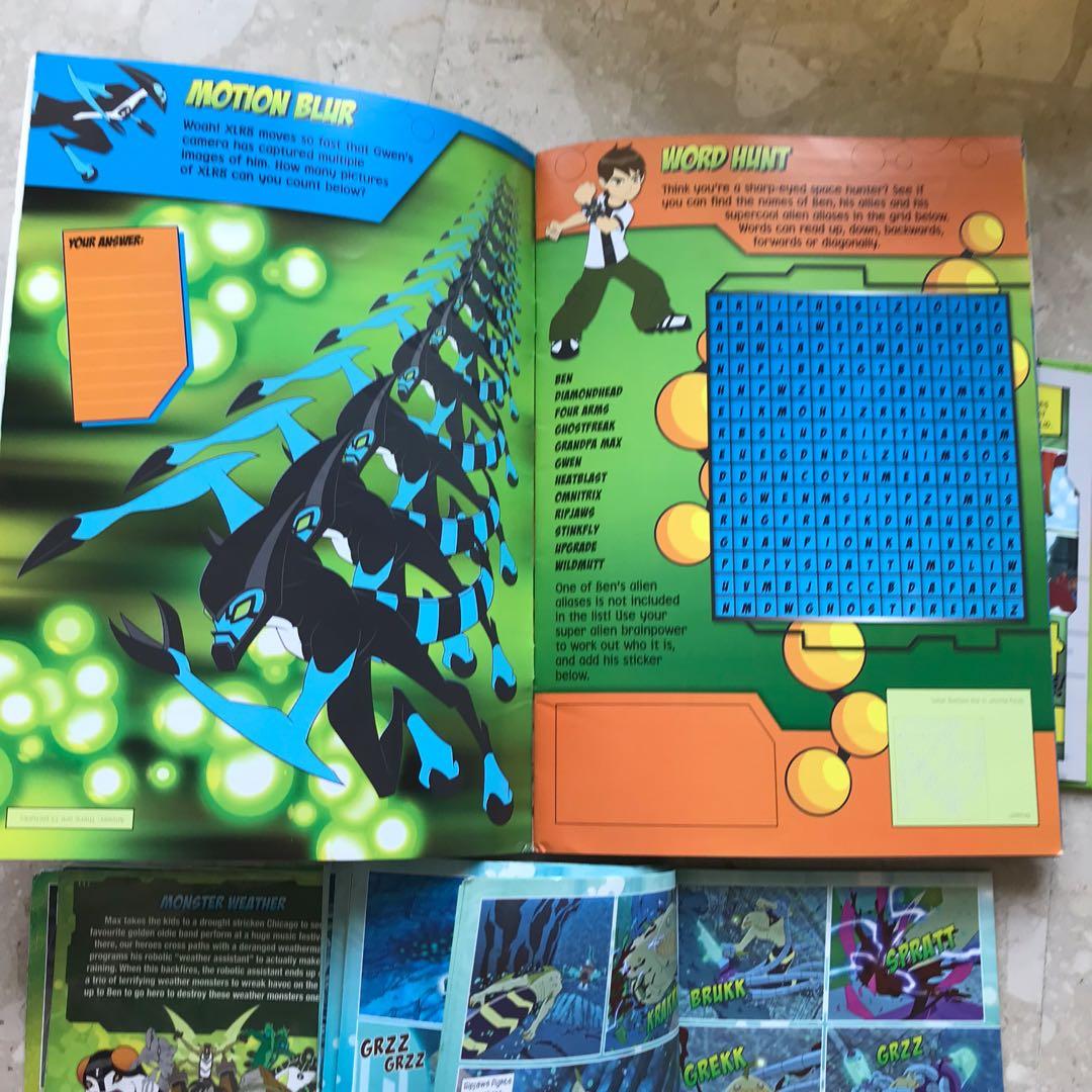 Ben Ten book collection, Hobbies & Toys, Books & Magazines, Children's ...