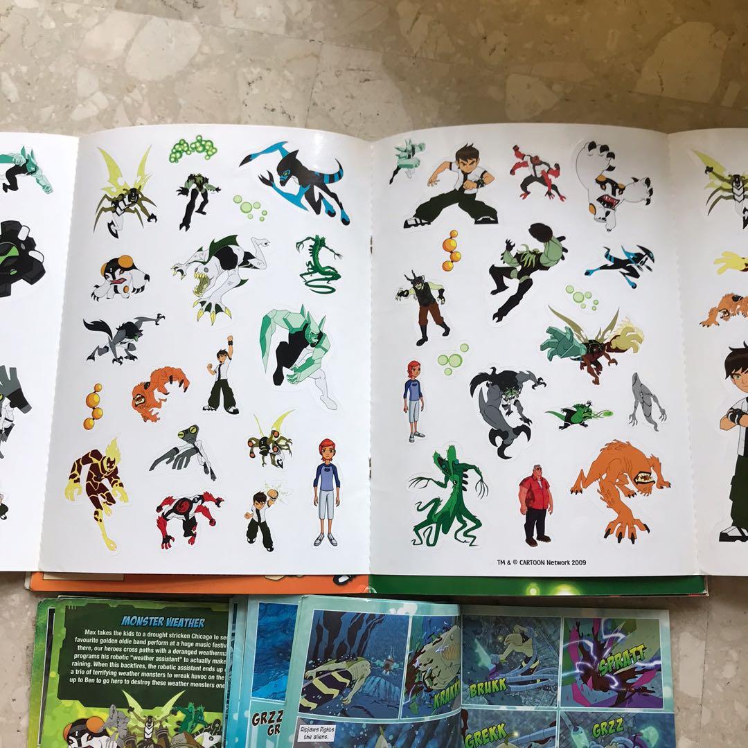 Ben Ten book collection, Hobbies & Toys, Books & Magazines, Children's ...