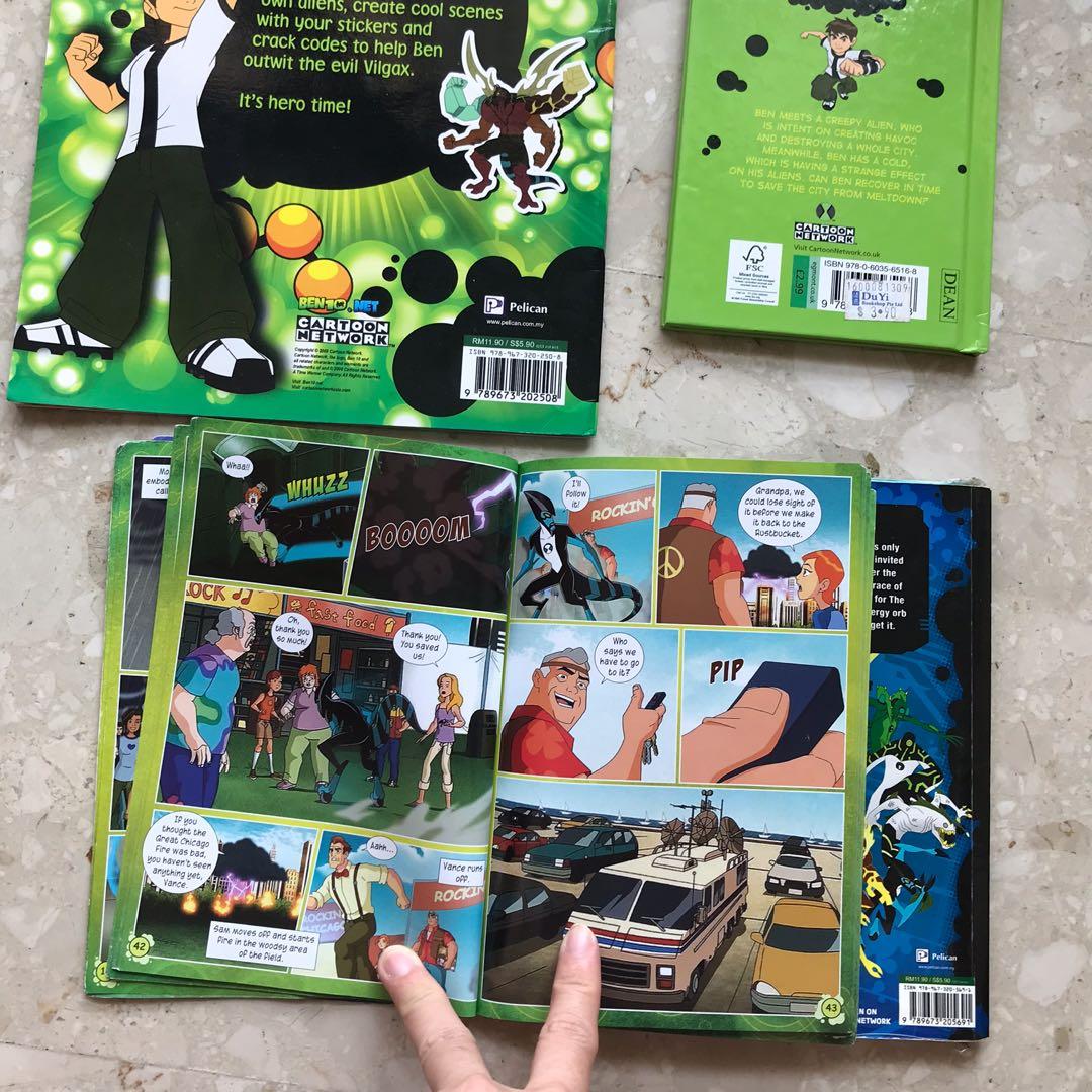 Ben Ten book collection, Hobbies & Toys, Books & Magazines, Children's ...