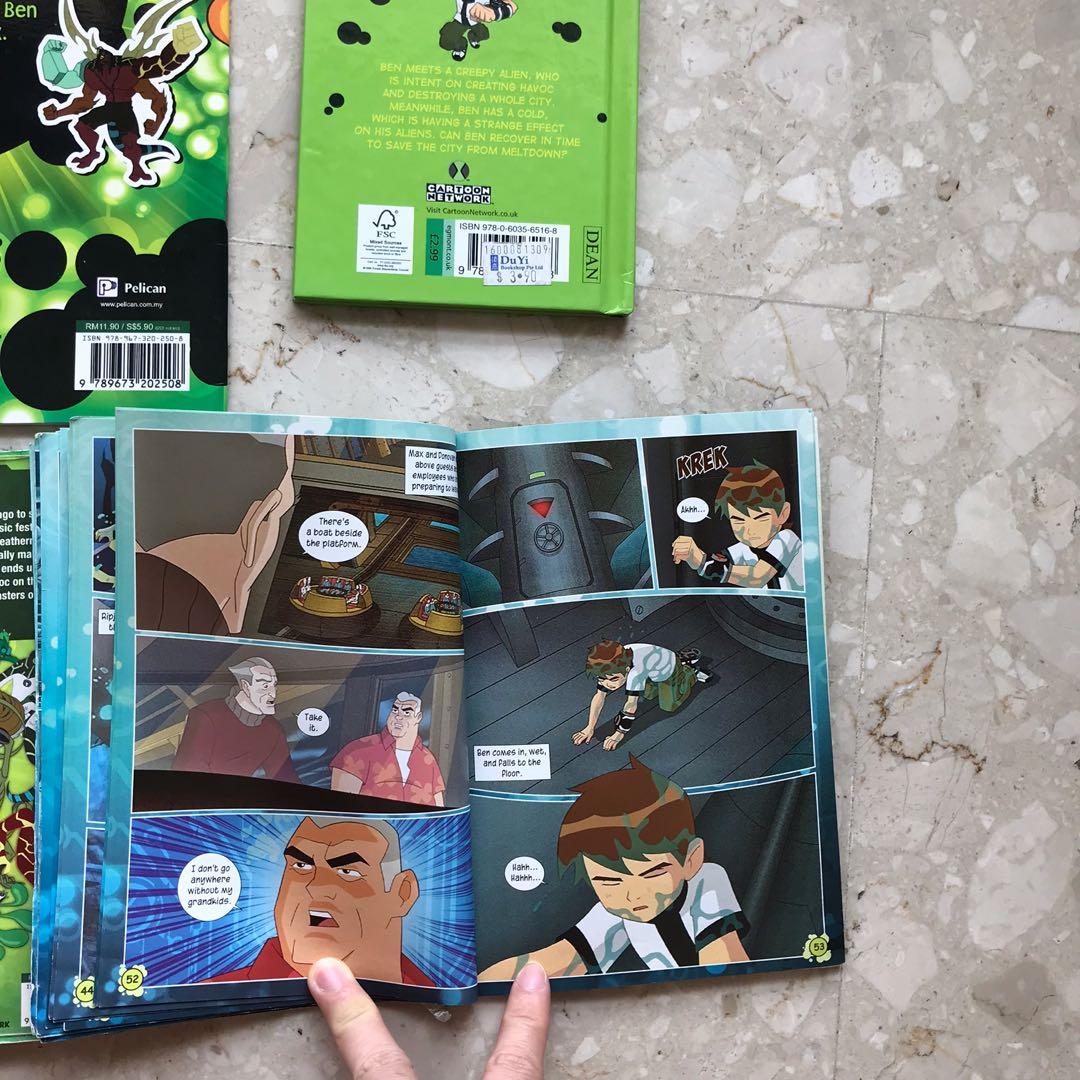 Ben Ten book collection, Hobbies & Toys, Books & Magazines, Children's ...