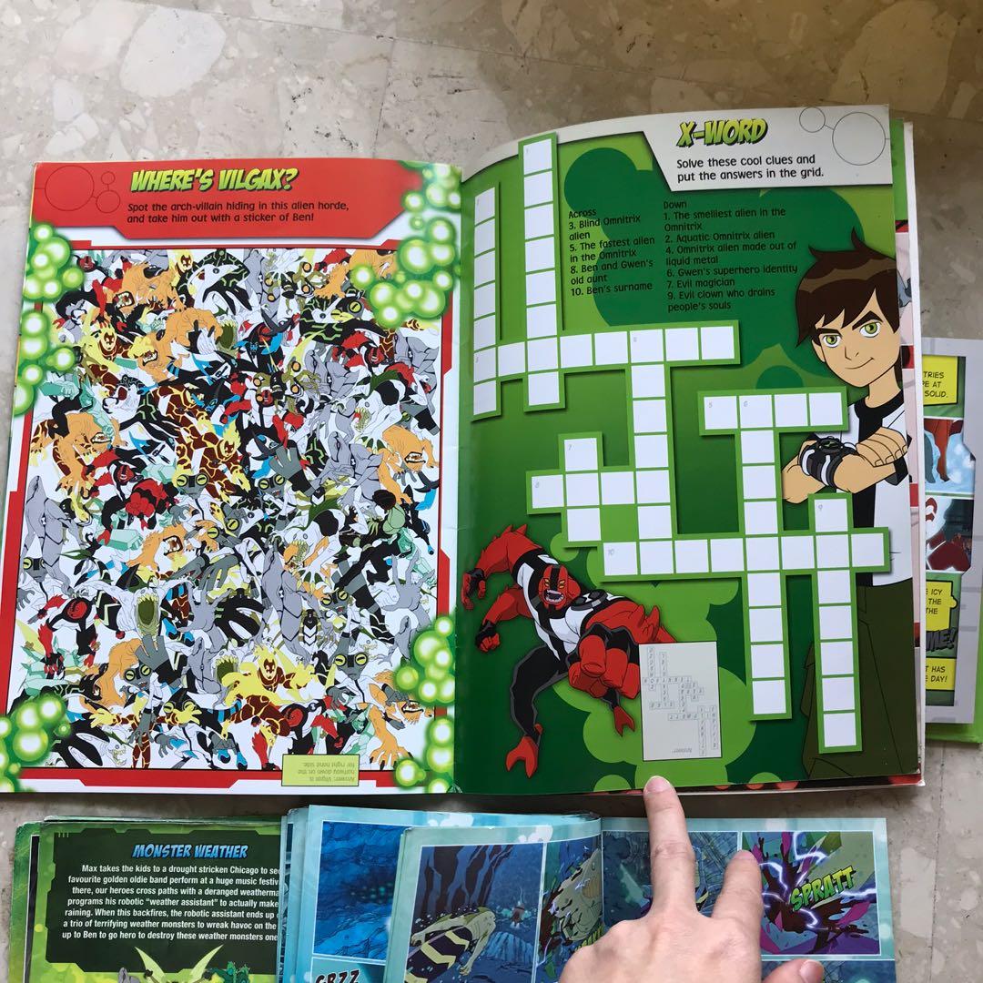 Ben Ten book collection, Hobbies & Toys, Books & Magazines, Children's ...