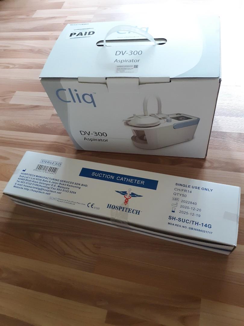 Cliq Suction Pump DV-300, Health & Nutrition, Medical Supplies & Tools ...
