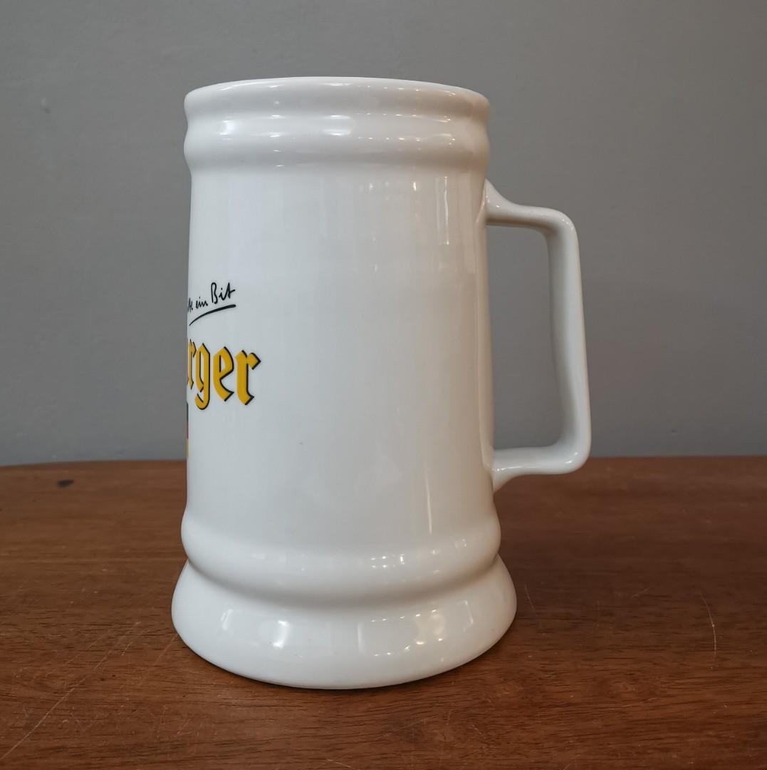 Bitburger beer mug large, Furniture & Home Living, Home Decor, Vases ...