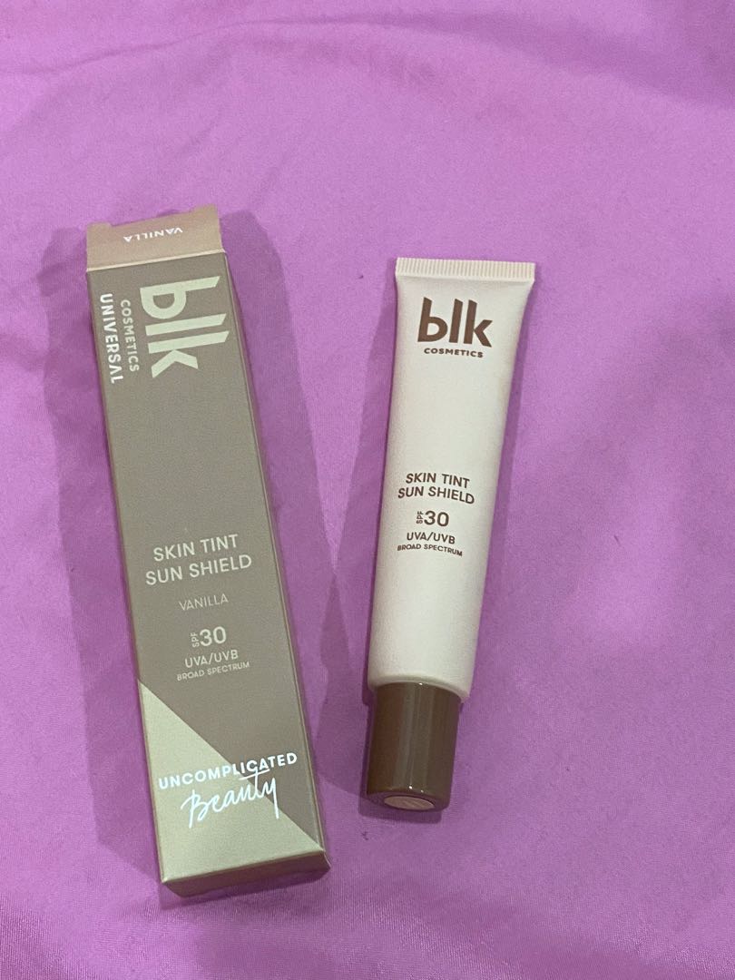 Blk skin tint sun shield, Beauty & Personal Care, Face, Makeup on Carousell