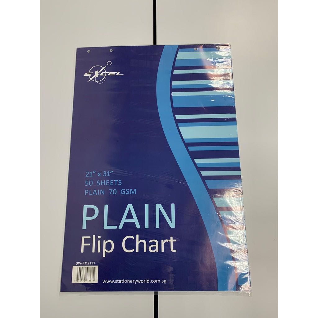 BN Flipchart paper (50 sheets), Hobbies & Toys, Stationery & Craft ...