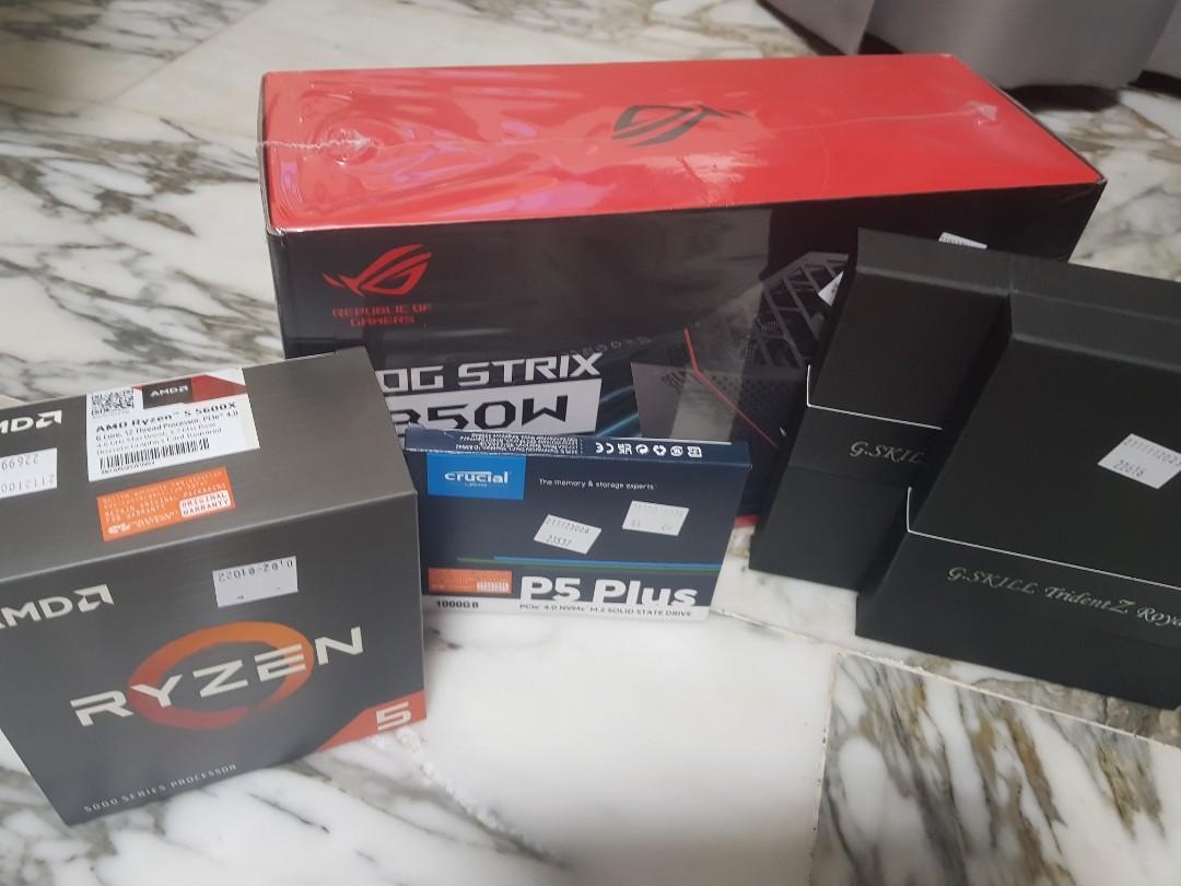 rog amd asus motherboard rams cpu, Computers & Tech, Parts ...