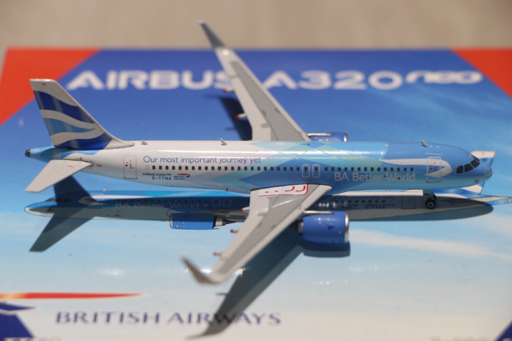 British Airways A320-251N(SL) G-TTNA 'BA Better World - Our most ...