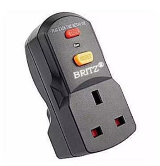 BRITZ RCD SAFETY ADAPTOR(ELCB), Furniture & Home Living, Home ...