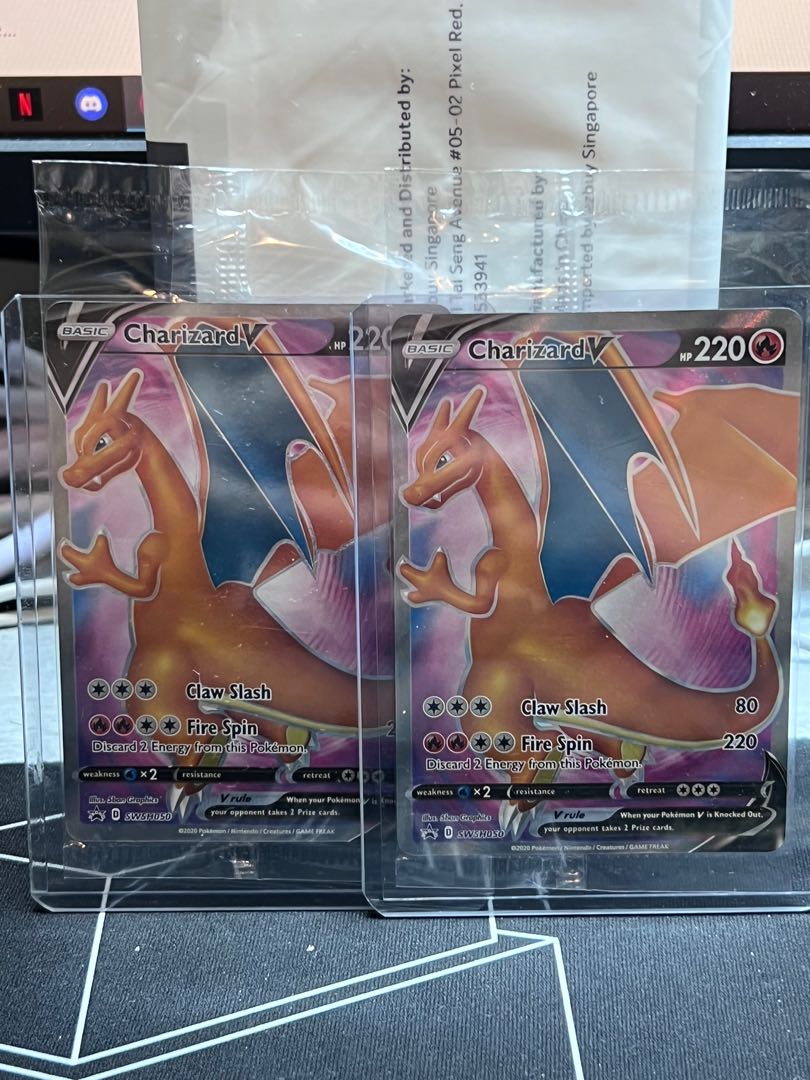 Charizard V Promo card, Hobbies & Toys, Toys & Games on Carousell