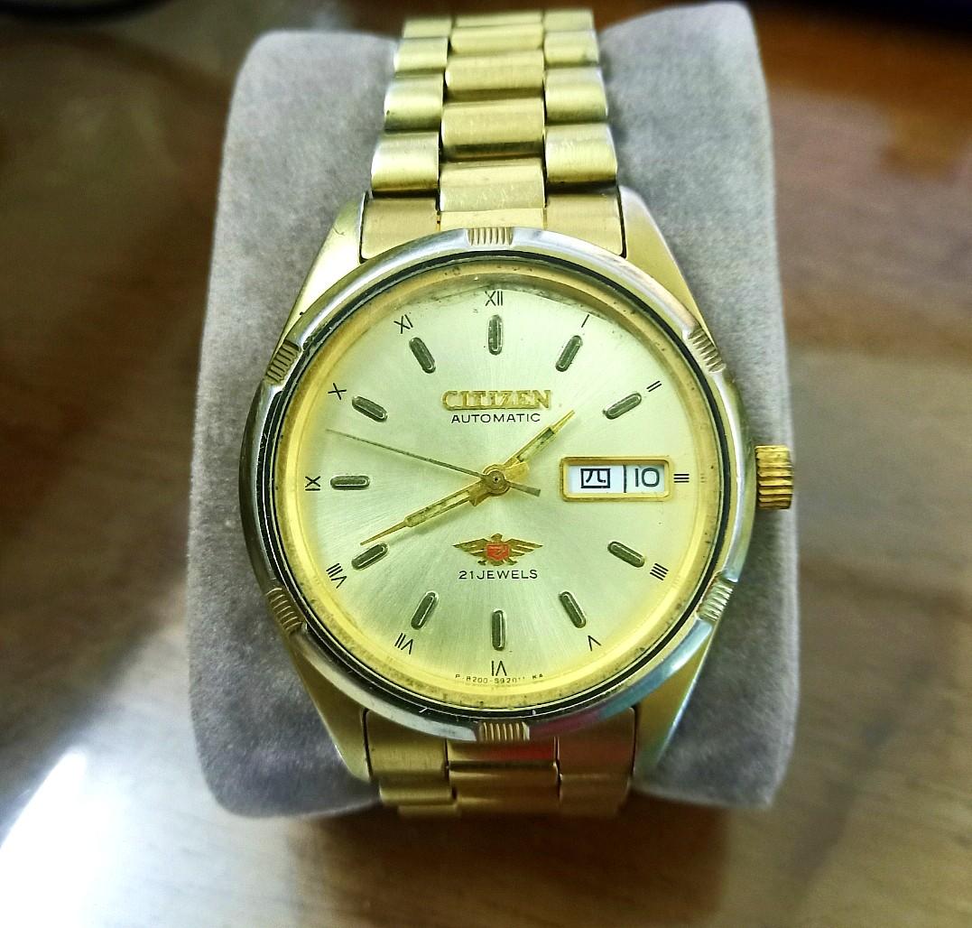 Citizen 8200 Automatic, Fesyen Pria, Jam Tangan di Carousell