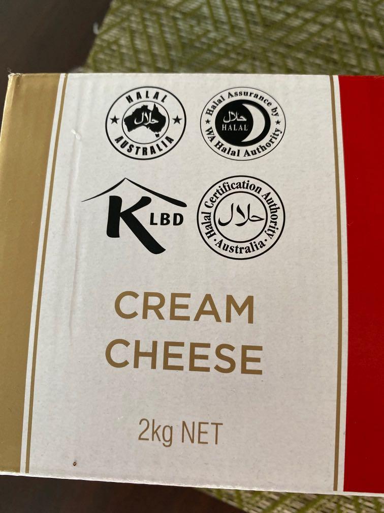 Cream cheese 2kg, Food & Drinks, Homemade Bakes on Carousell